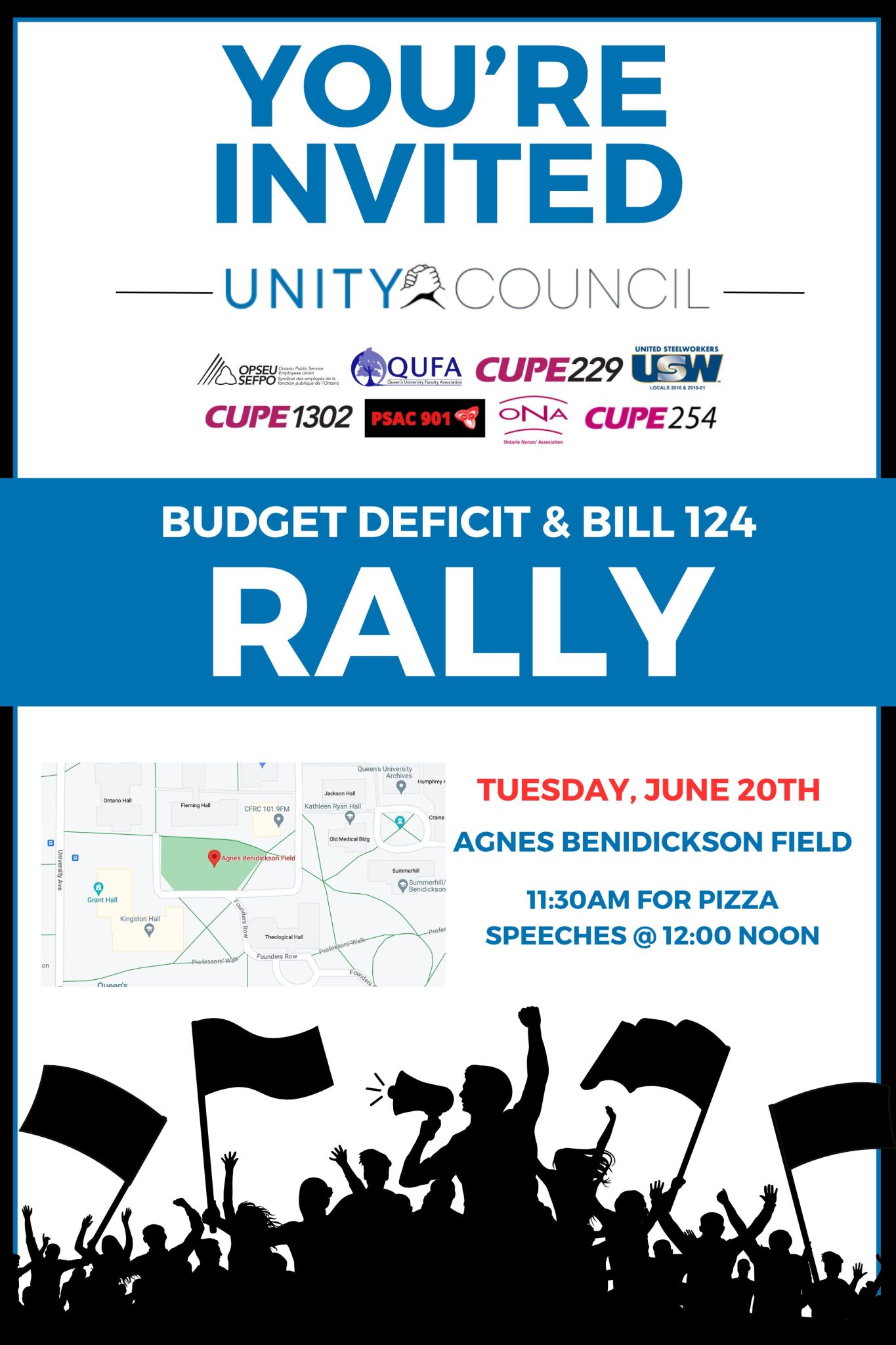 RALLY for Fair Compensation June 20th – Unity Council